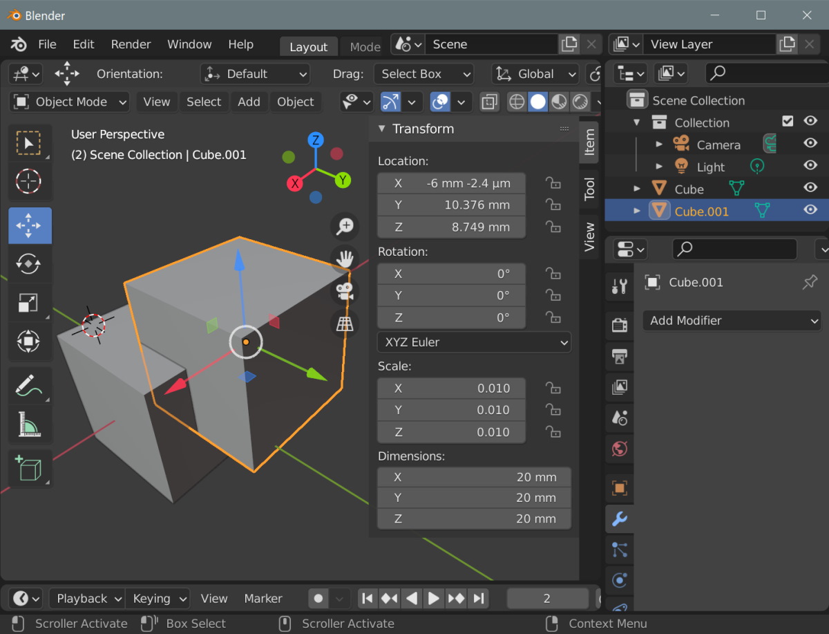 Un tuto Blender super rapide pour impression 3D - Jean-Bernard Boichat