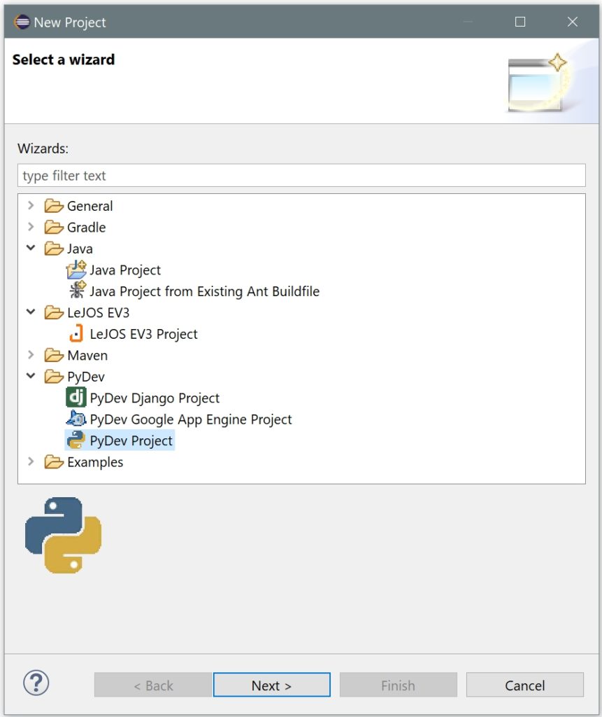 PyDev, un IDE Python pour Eclipse (usage: le GPIO du Raspberry Pi) - Un livre sur Java, Python ...